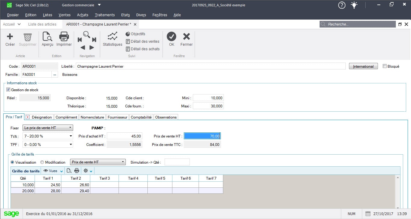 Sage 50cloud Ciel Gestion Commerciale: Logiciel Facturation - Devis Facture